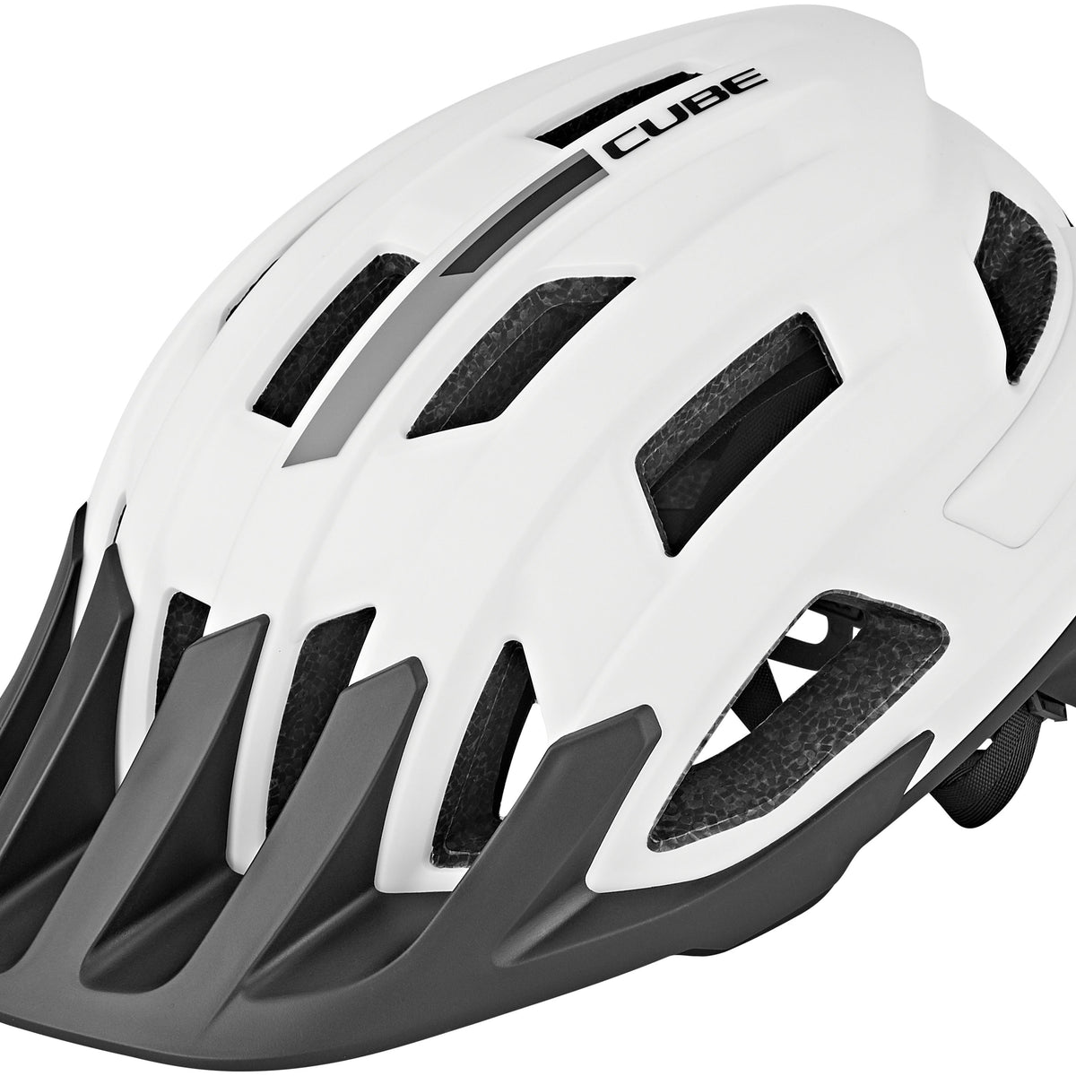 Cube ROOK MTB Helm | white & fahrrad.de